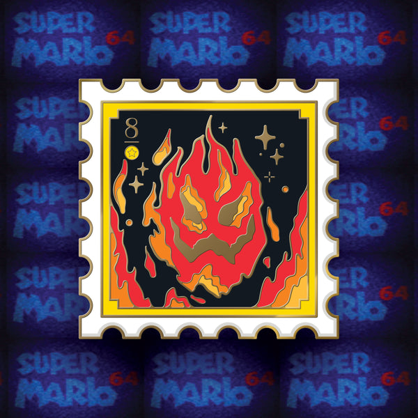 Super Mario 64 Painting Stamps Hard Enamel Pins – FunkyPunkyDesigns