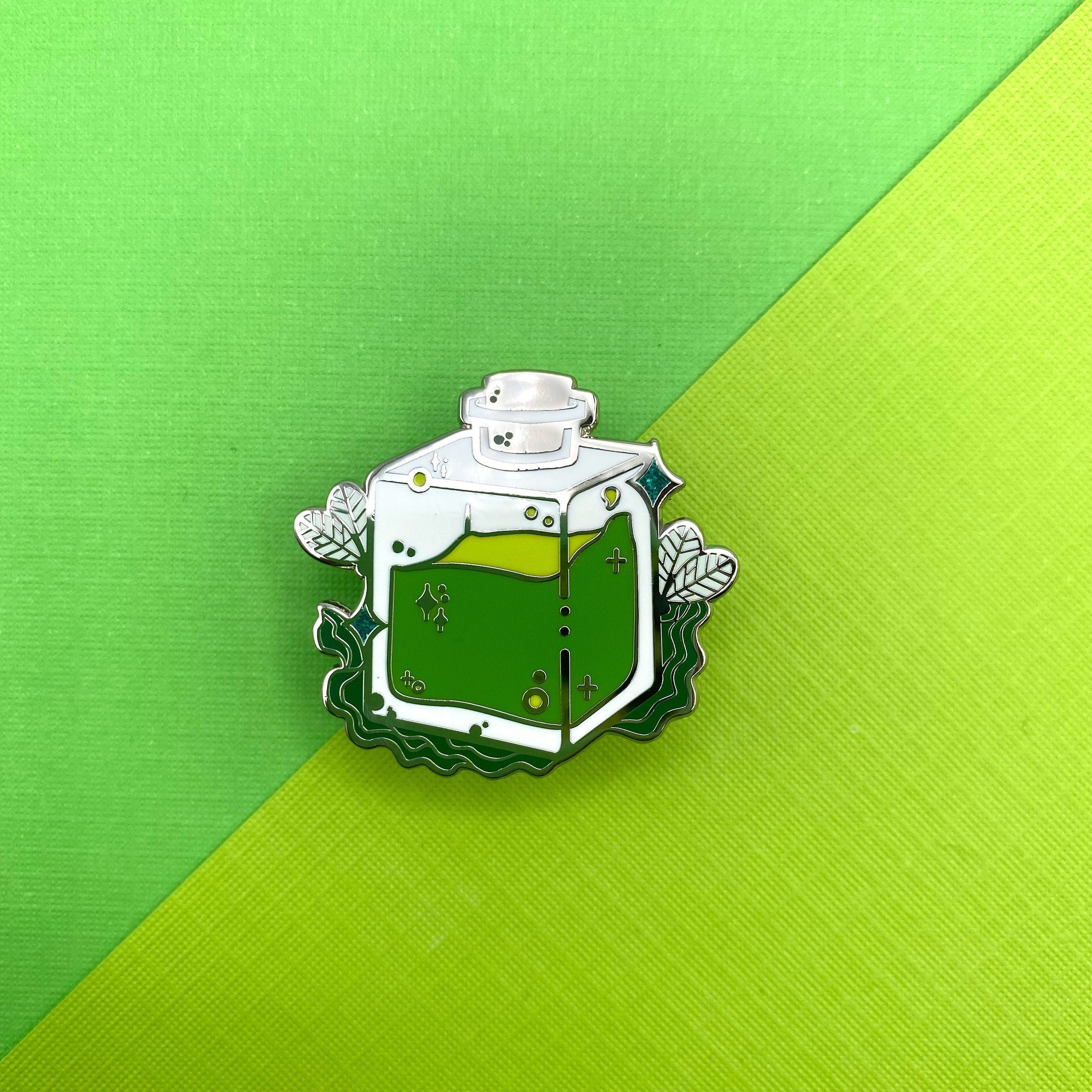 Transformation Potion Hard Enamel Pin – FunkyPunkyDesigns